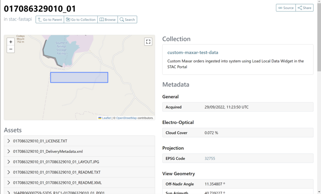 Adopting STAC to simplify geospatial workflows - Satellite Applications Catapult
