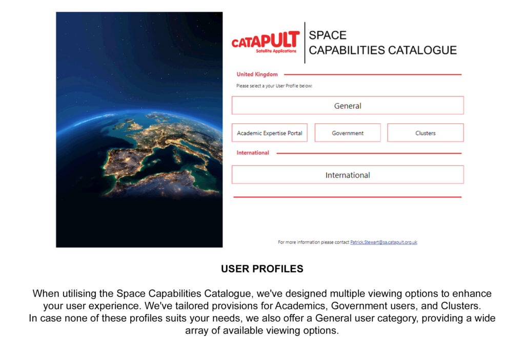 Catalogue Preview - Satellite Applications Catapult